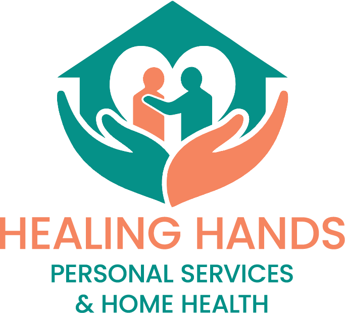 Healing Hands logo - A Kid Again